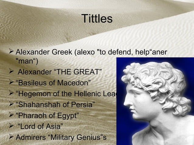 Alexander the great | PPT