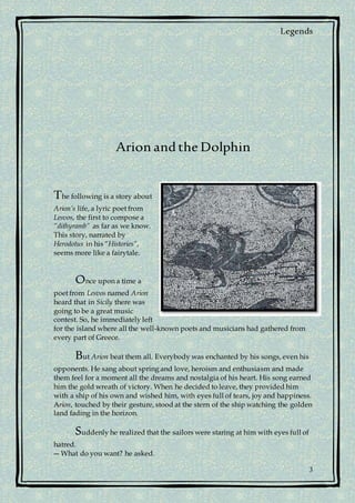 A Arion On Dolphins Back