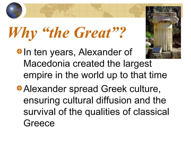 Alexander the great powerpoint | PPT | Alcoholic Beverages | Food & Drink