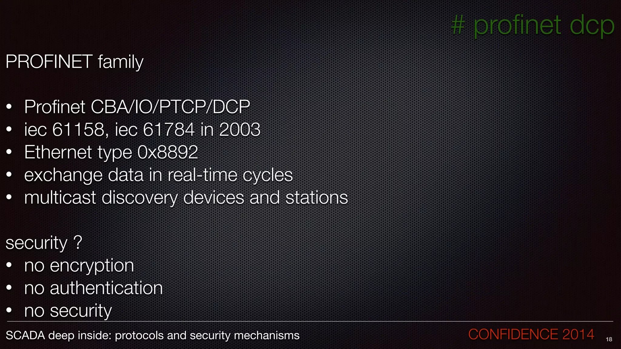 CONFidence 2014: Alexander Timorin: SCADA deep inside: protocols and ...