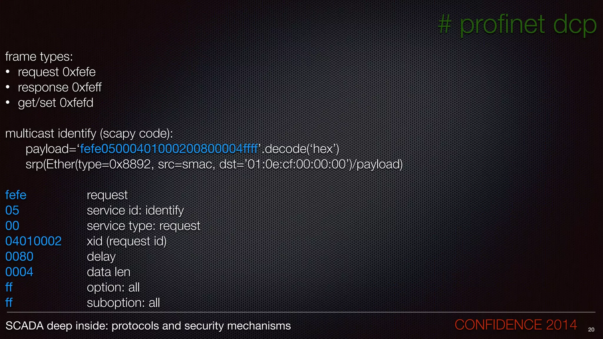 CONFidence 2014: Alexander Timorin: SCADA deep inside: protocols and security mechanisms | PDF