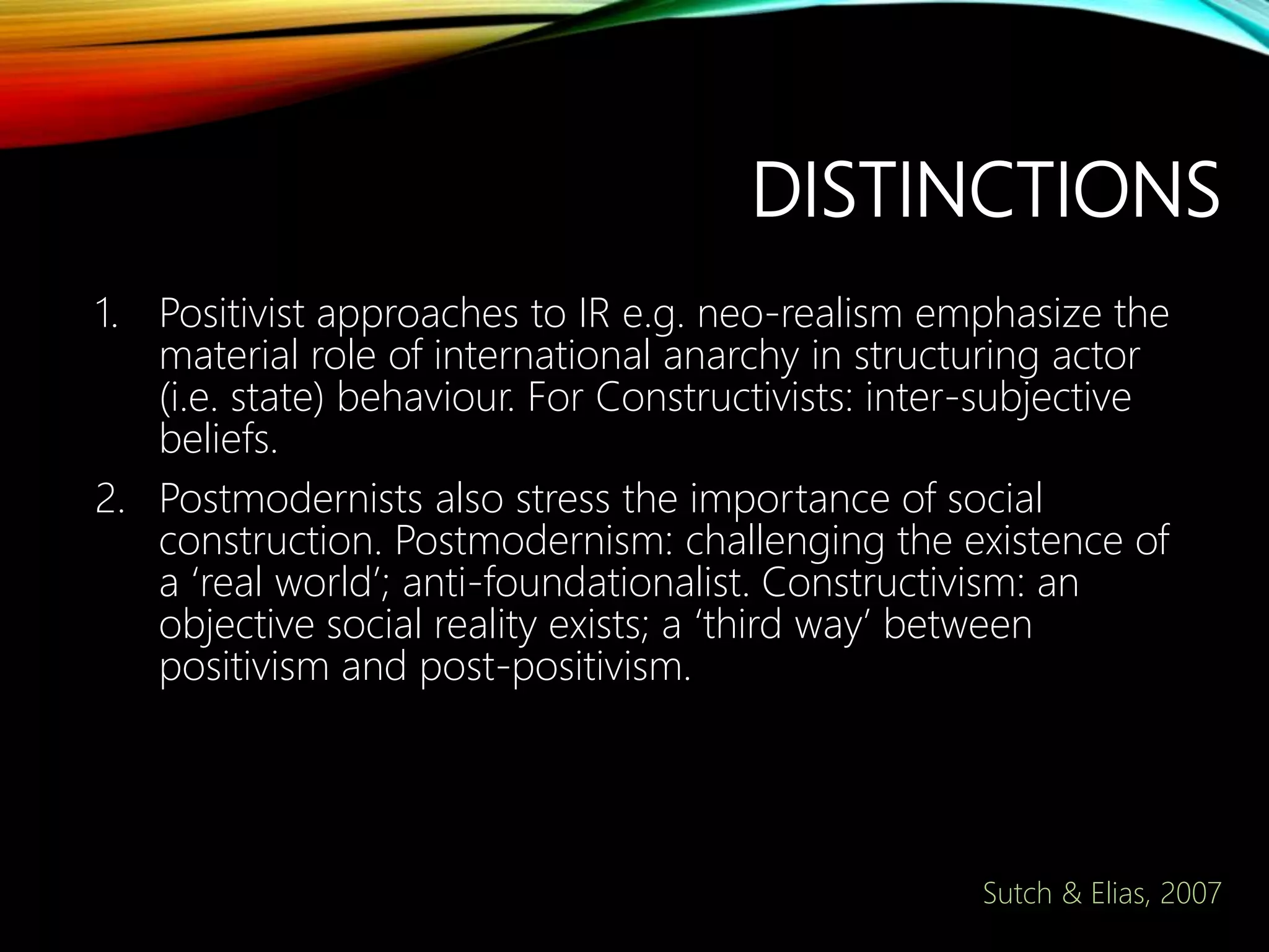 Collective Identity Formation and The International State | PPTX