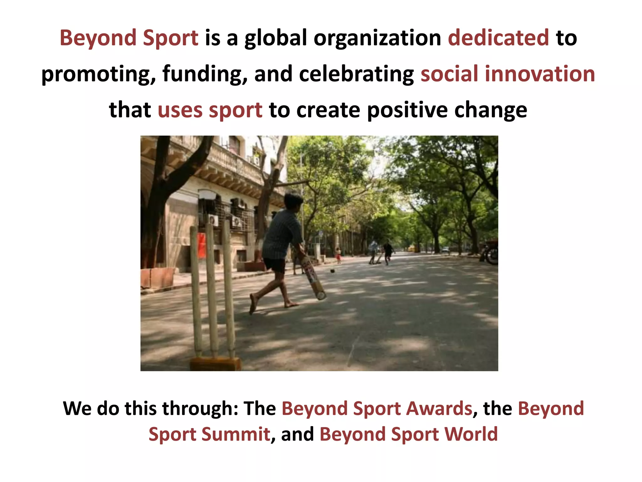Alexandra chalat beyond sport | PPTX