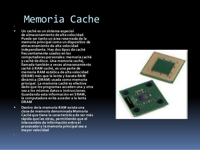 Qu Es Y Para Que Sirve La Memoria Cach Memoria Cache YouTube