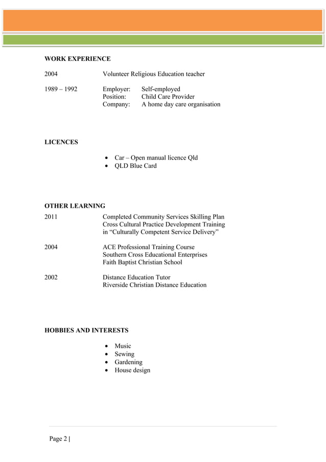 Alexandra's resume | PDF