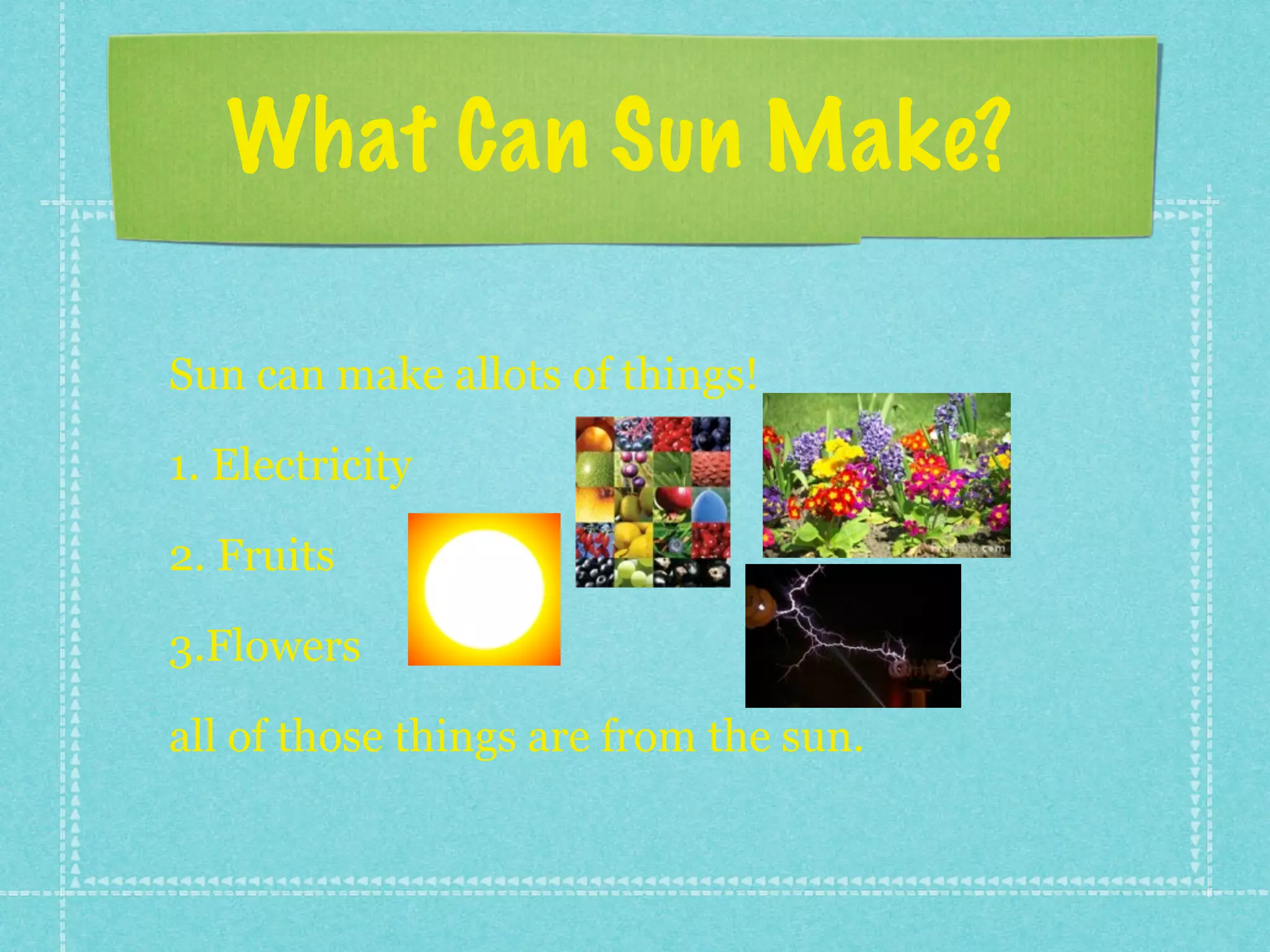 Sunlight Is A Renewable Resource | KEY
