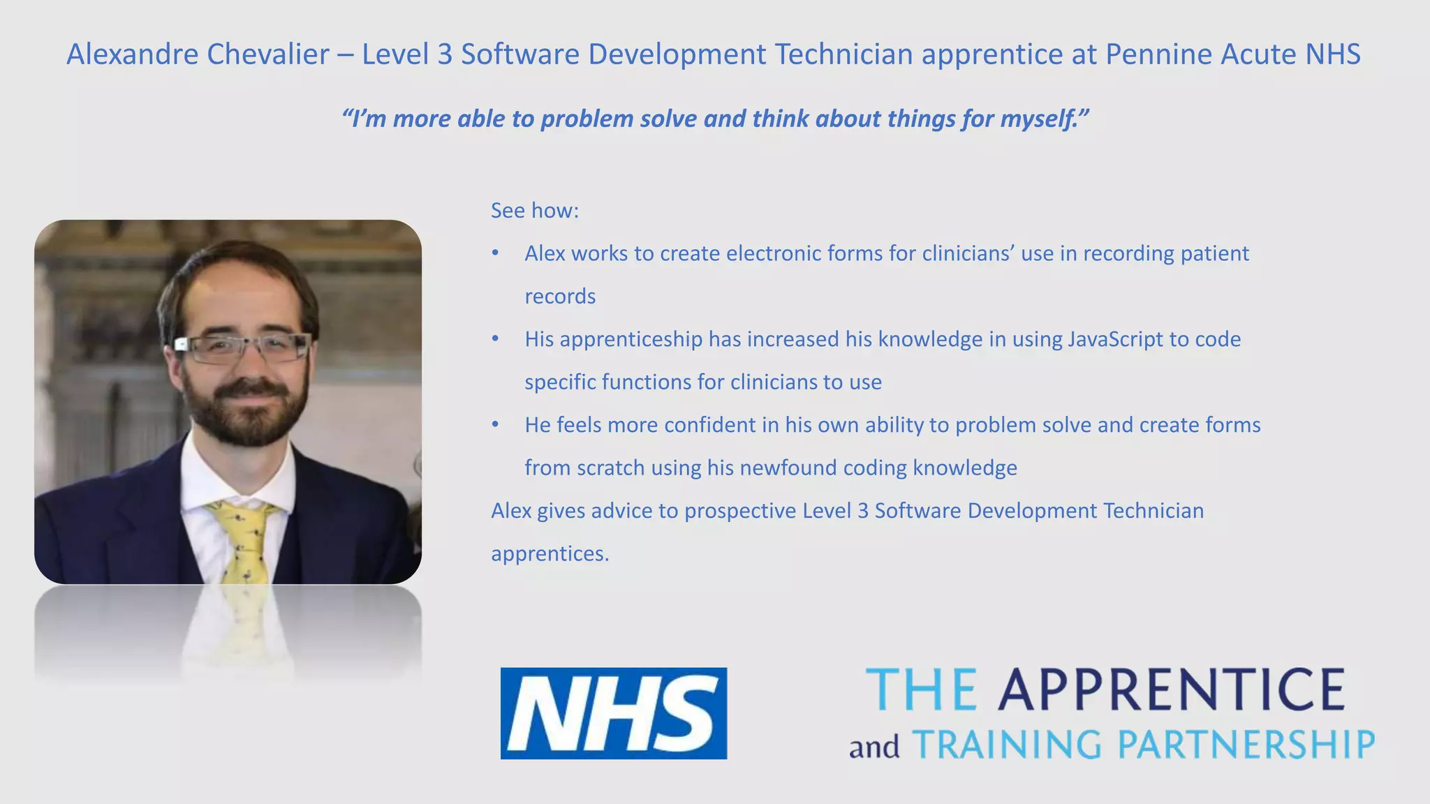 Alexandre Chevalier Slide | PPT