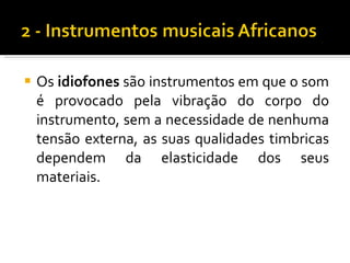 Música da África | PPT