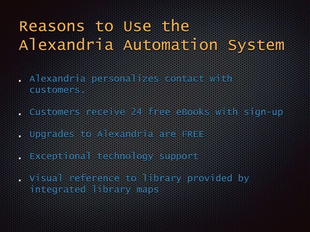Alexandria Automation System | PPTX