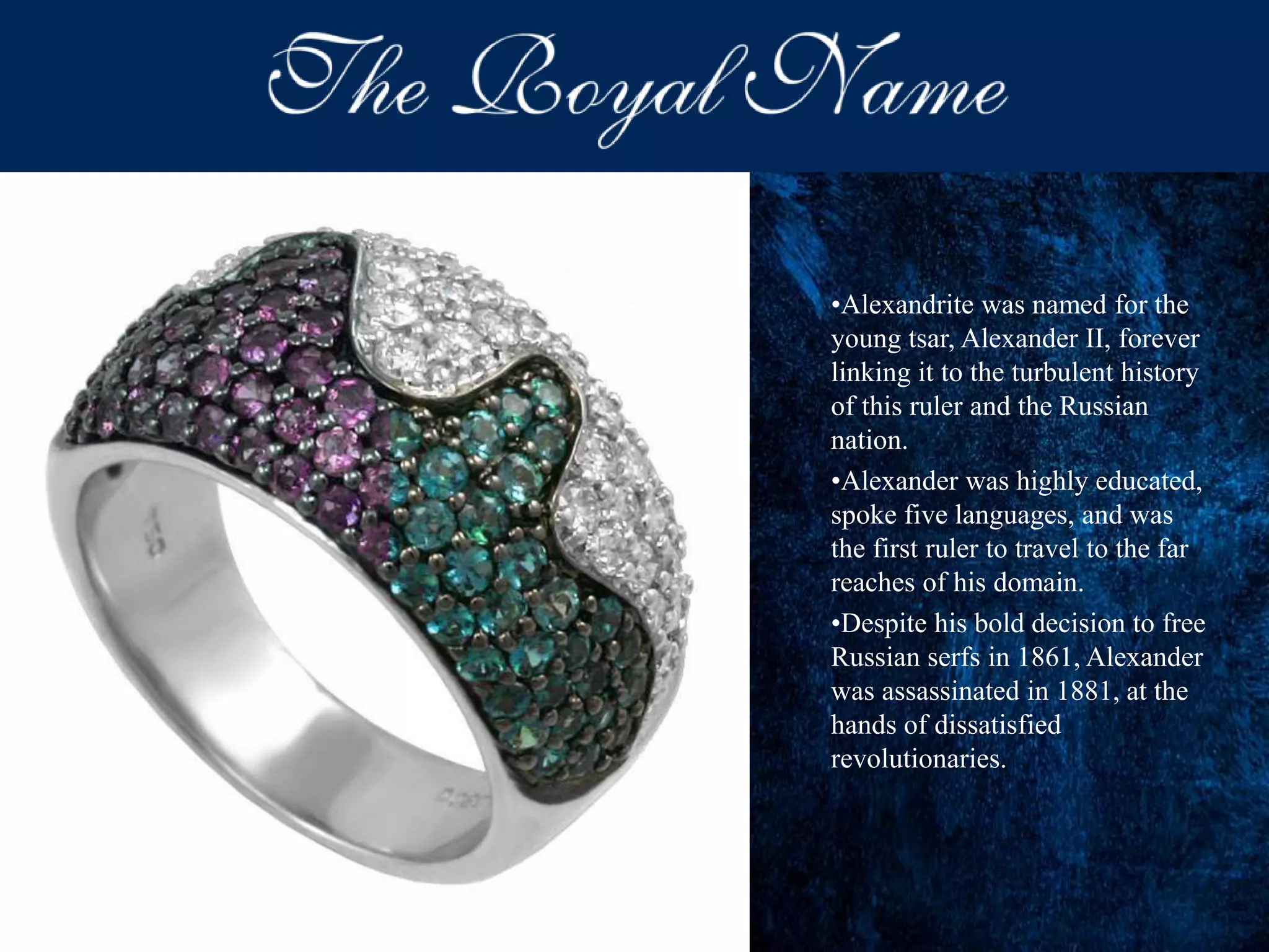 Alexandrite the royal russian gem | PDF