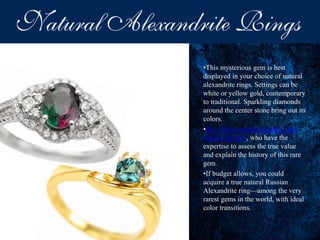 Alexandrite the royal russian gem | PDF