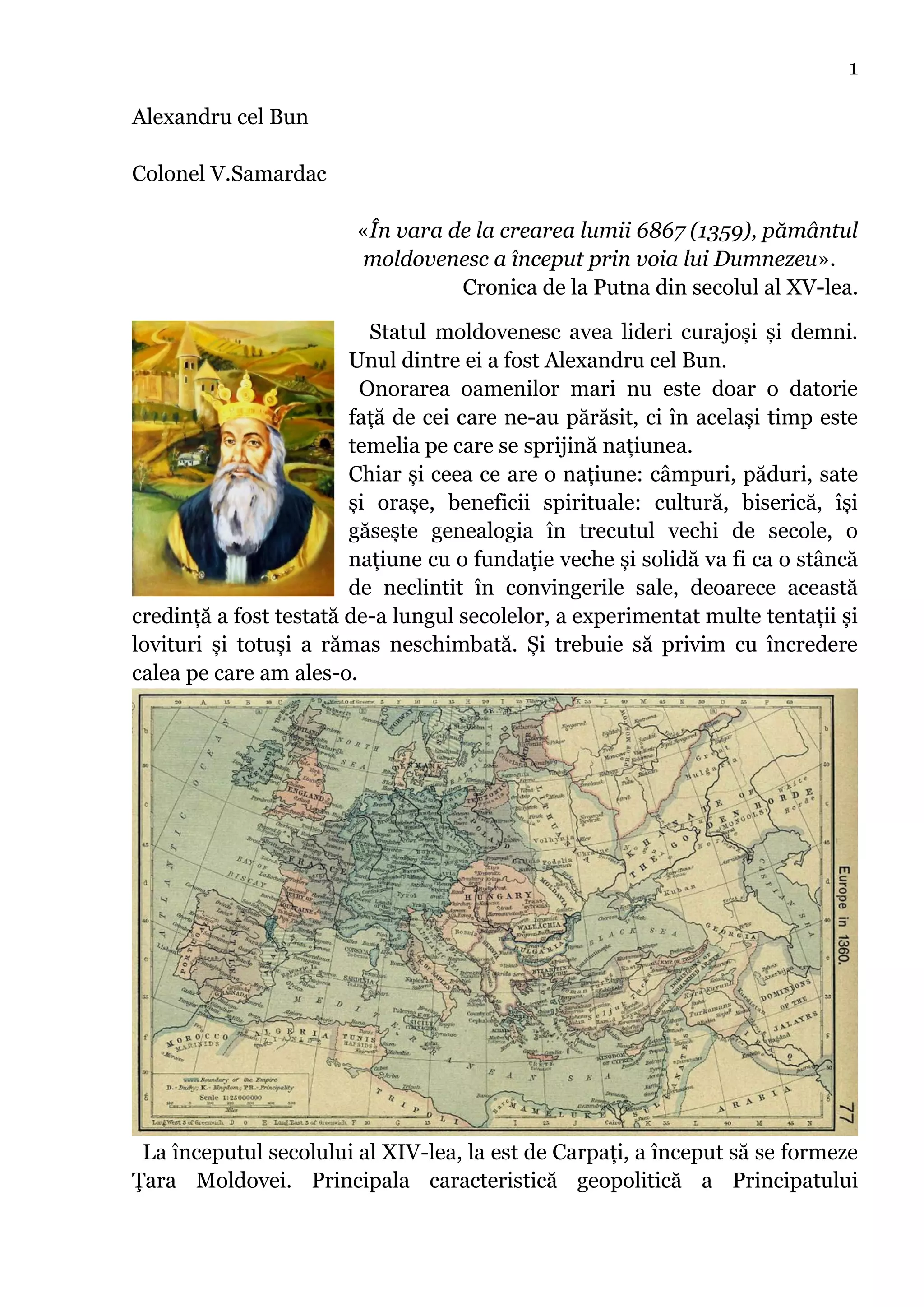 Alexandru cel bun | PDF