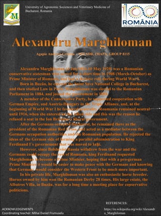 Alexandru marghiloman | PDF