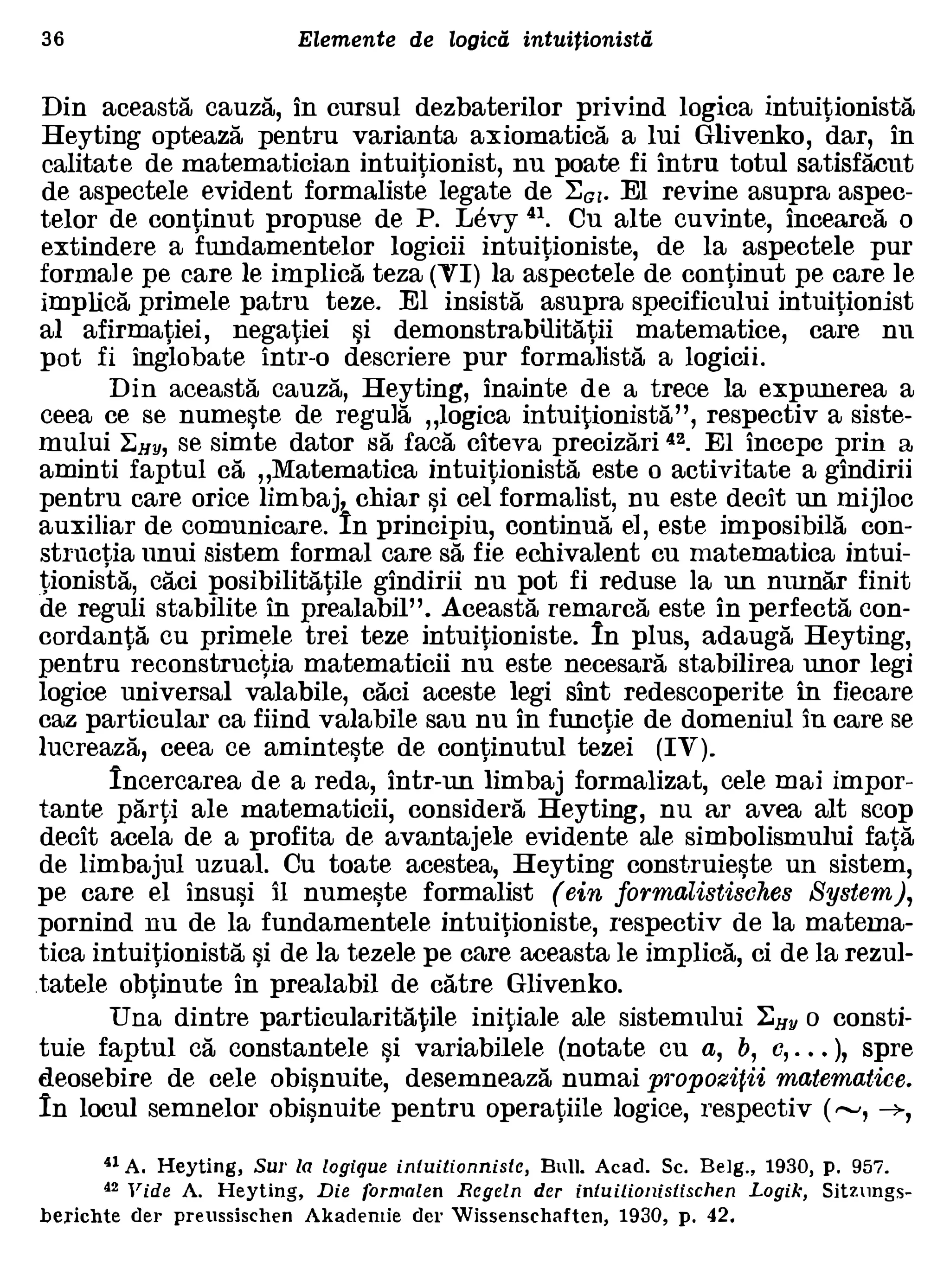 Alexandru surdu elemente de logica intuitionista | PDF