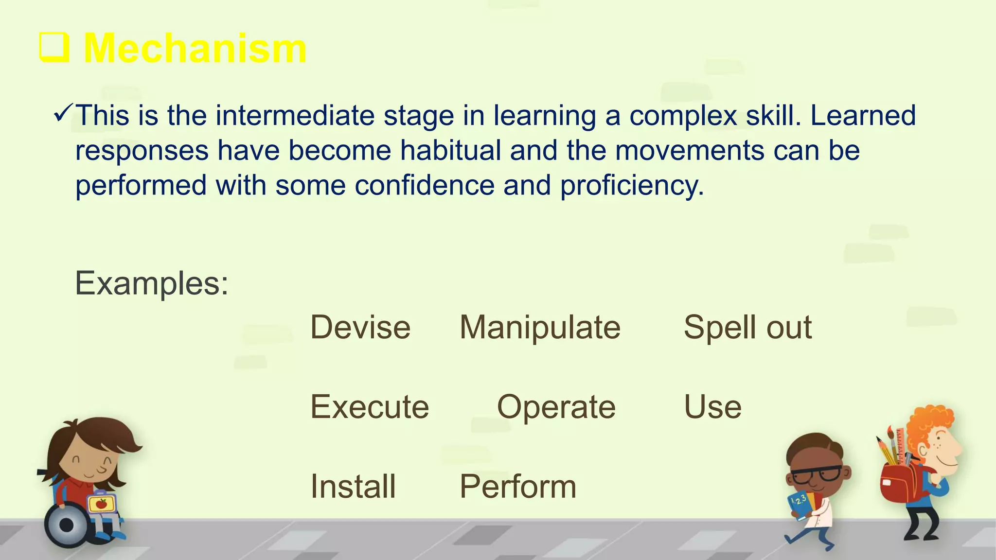 Psychomotor Domain of Learning | PPTX