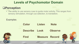 Psychomotor Domain of Learning | PPTX