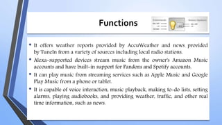 Alexa techological gadgets | PPT
