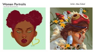 Alex Cabal - Portraiture Illustrator, Los Angeles | PDF