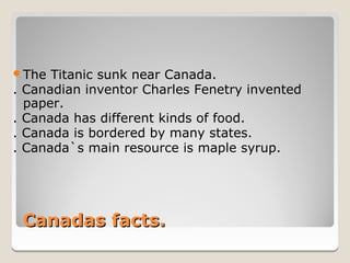 Canada by Alex | PPT