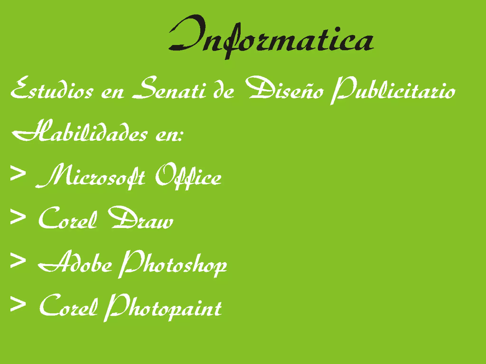 Alex Cv | PPT