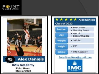Alex daniels 2020 | PPTX
