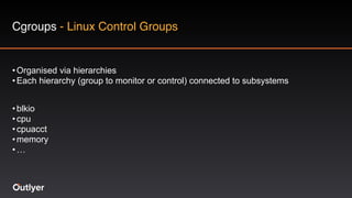 Alex Dias: how to build a docker monitoring solution | PPT