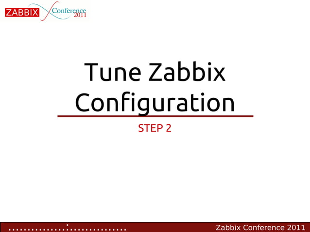 Zabbix Performance Tuning | PDF