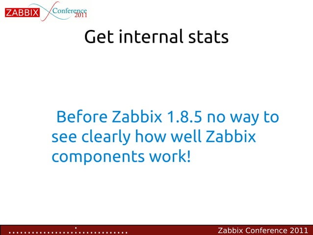 Zabbix Performance Tuning | PDF