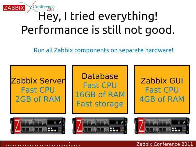 Zabbix Performance Tuning | PDF