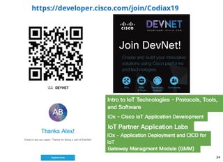 Alexey Borisenko (Cisco) - Creating IoT solution using LoRaWAN Network Server | PPT