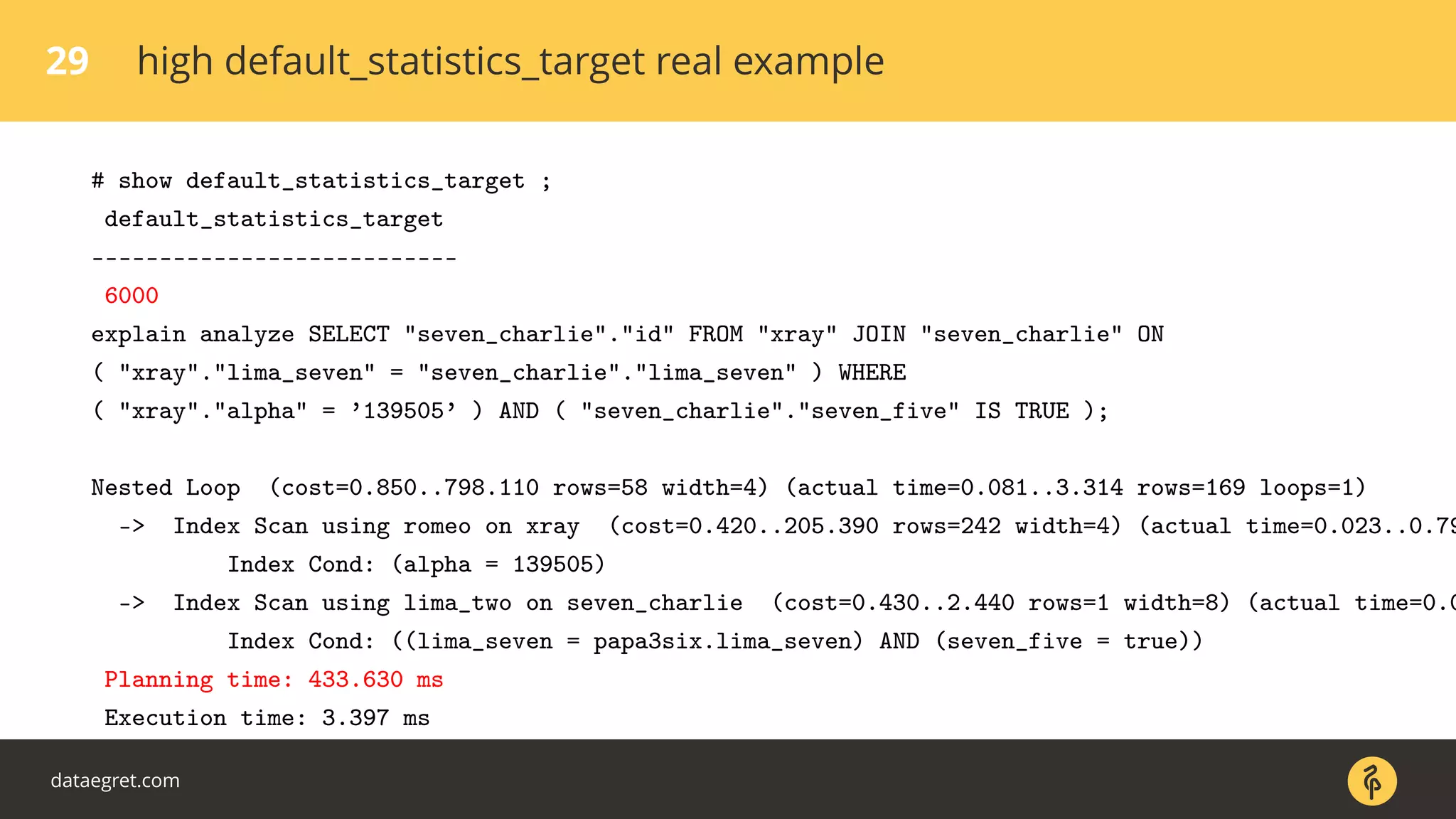 Postgresql Query Planners Internals Ppt