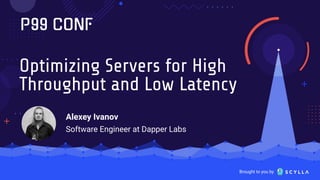Optimizing Servers for High-Throughput and Low-Latency at Dropbox | PDF | Operating Systems ...