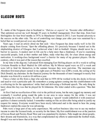 Alex ferguson my autobiography sir alex ferguson | PDF