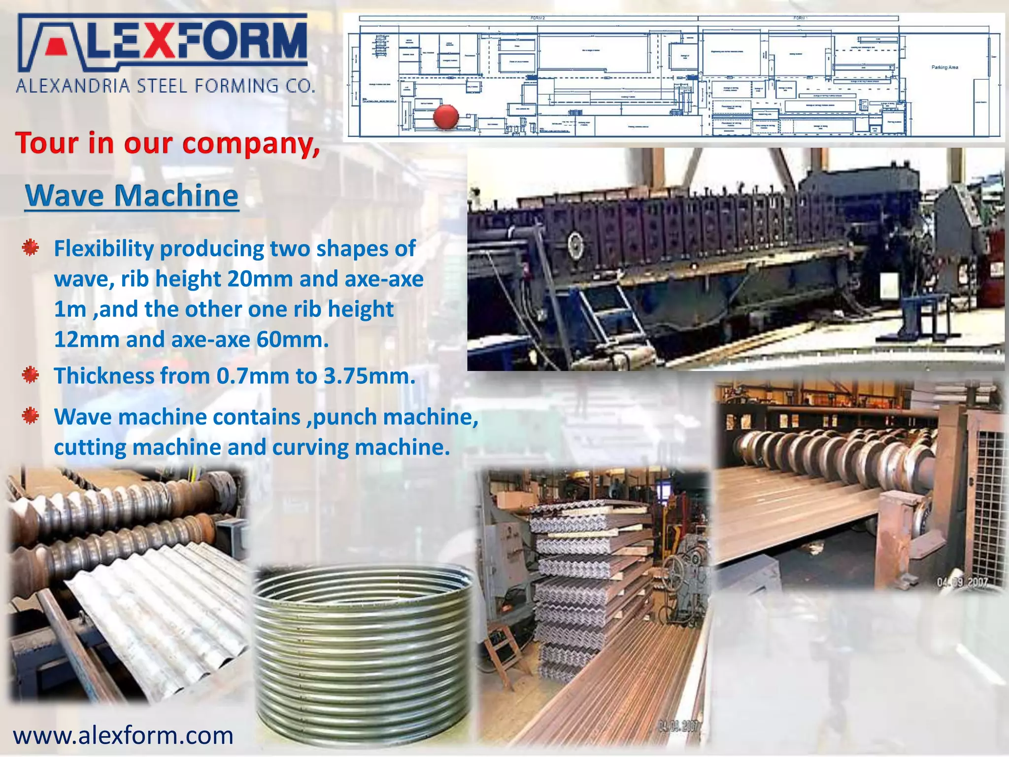 Alex form ( Alexandria Steel Forming ) Business Presentation Profile | PDF