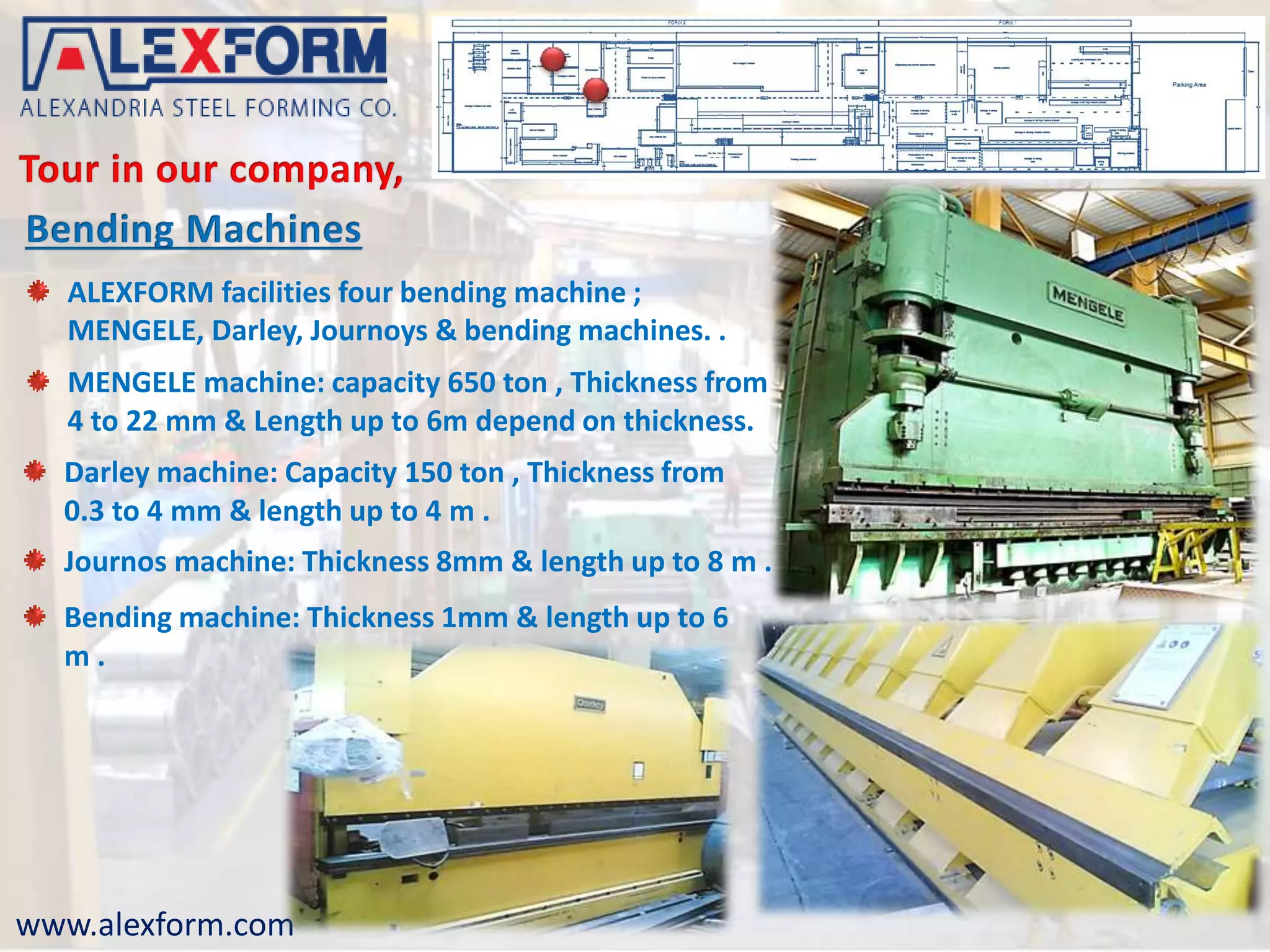 Alex form ( Alexandria Steel Forming ) Business Presentation Profile | PDF