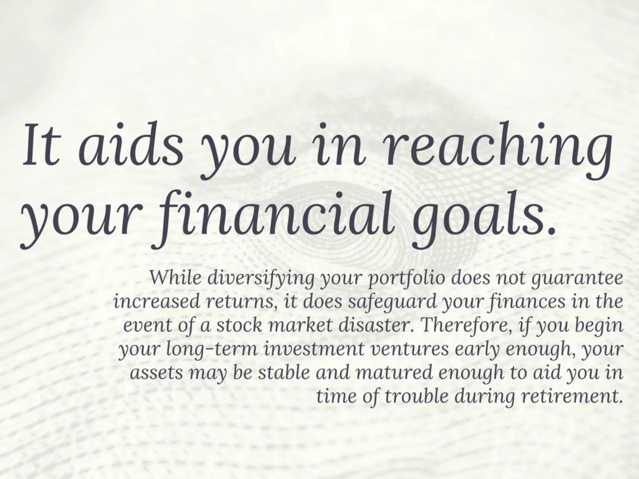 Why Portfolio Diversification Matters | PDF