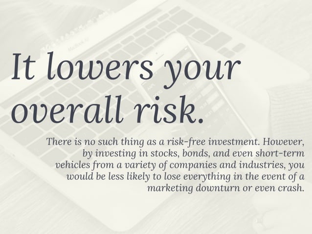 Why Portfolio Diversification Matters | PDF