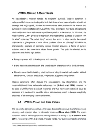 Strategic Analysis of LVMH in Cosmetics Luxury Industry | DOCX