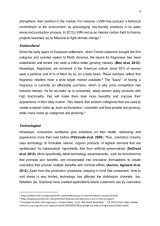 Strategic Analysis of LVMH in Cosmetics Luxury Industry | DOCX