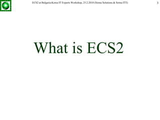 Cost-effective e-Government Services: Export Control System phase 2 (ECS2) | PDF
