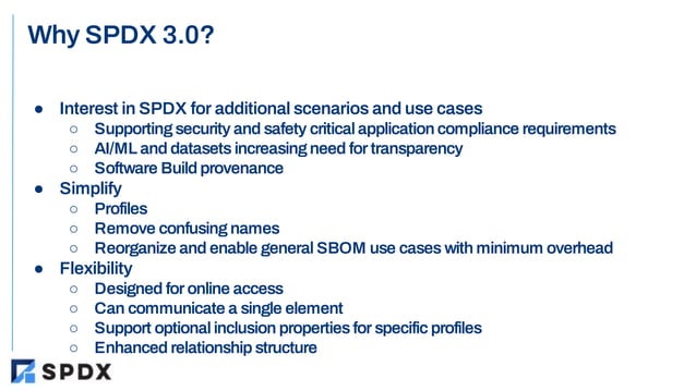 SFSCON23 - Alexios Zavras - The current state of SBOMs and SPDX | PPT ...