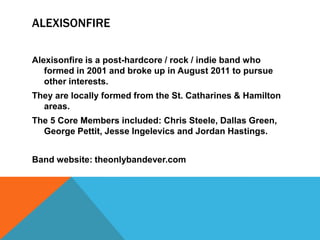 Alexisonfire | PPT