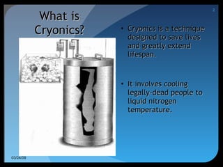Cryonics For Dummies | PPT