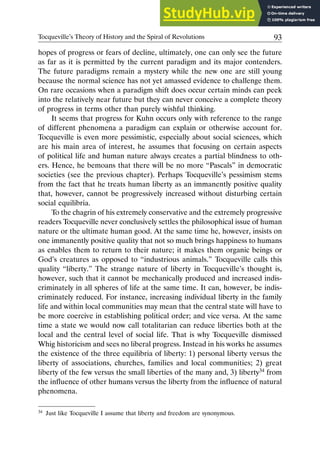 Alexis De Tocqueville S Theory Of Democracy And Revolutions | PDF