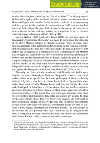 Alexis De Tocqueville S Theory Of Democracy And Revolutions | PDF