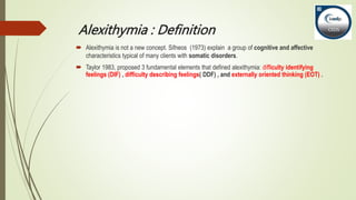 Alexithymia and eating disorders 2023 [Autosaved].pptx | Digestive ...