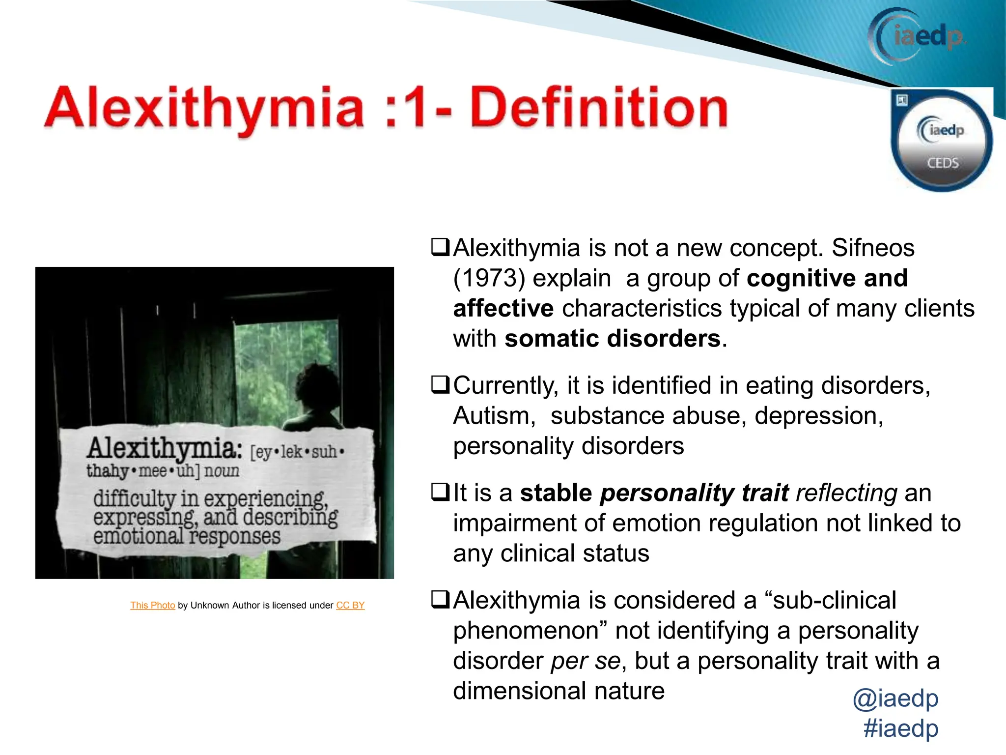 A Comprehensive Exploration of Alexithymia, Autism spectrum Disorders ...