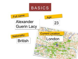 Alex Lacy: Assistant Clinical Psychologist CV | PPTX | Education