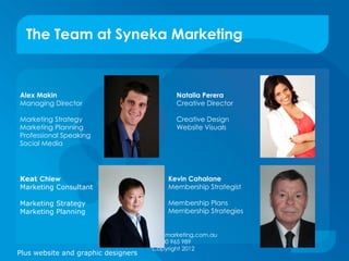 #CU12: Marketing your strengths - Alex Makin at Connecting Up 2012 | PPT