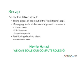 Alex mang patterns for scalability in microsoft azure application | PDF | Databases | Computer ...